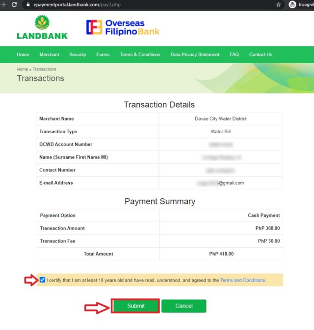 How to pay Davao Water Bill Online 2025 - Life of Maharlika